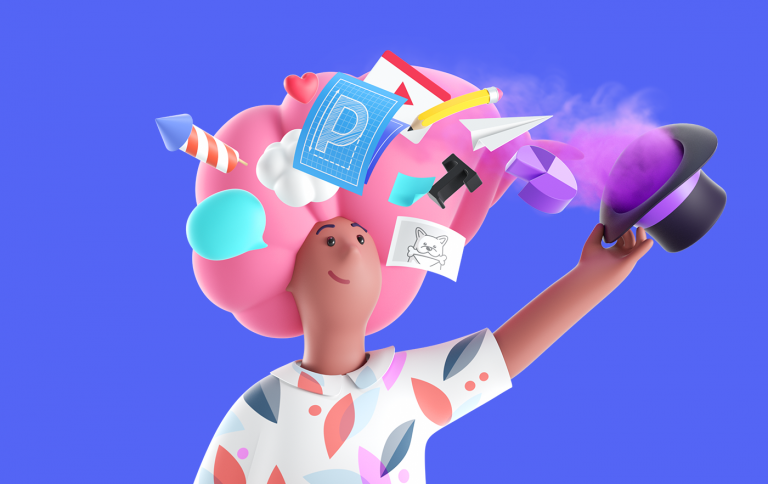 Pitch 3D Brand Illustrations / peopleofdesign