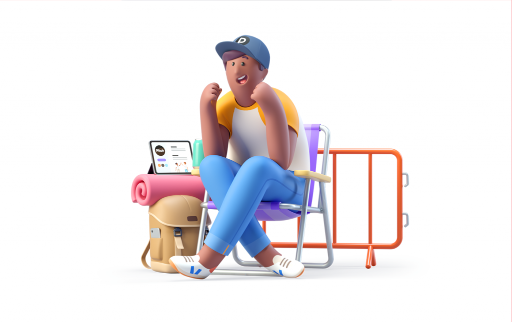 Pitch 3D Brand Illustrations / peopleofdesign