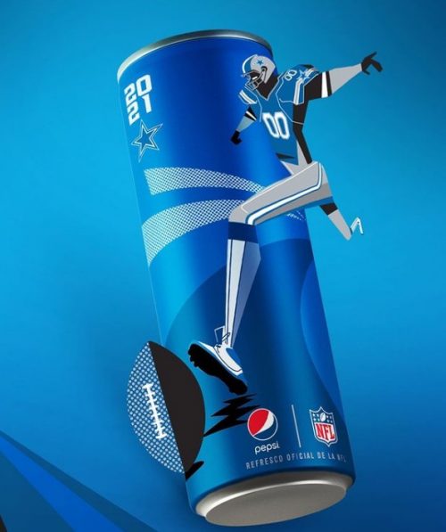 Pepsi Mexico ready for NFL / peopleofdesign