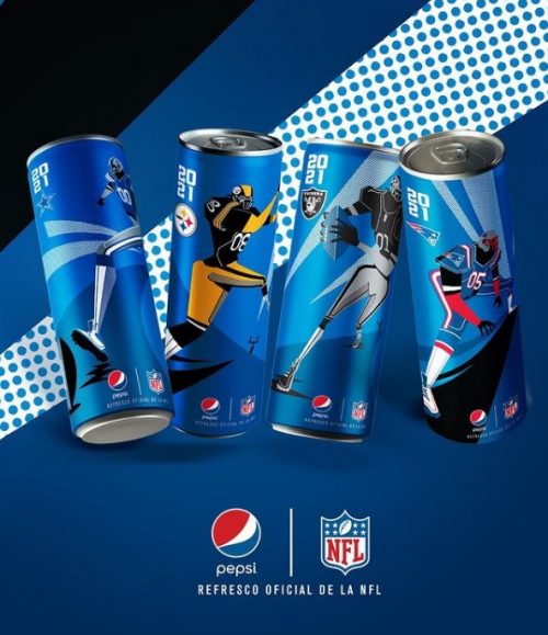 Pepsi Mexico ready for NFL / peopleofdesign