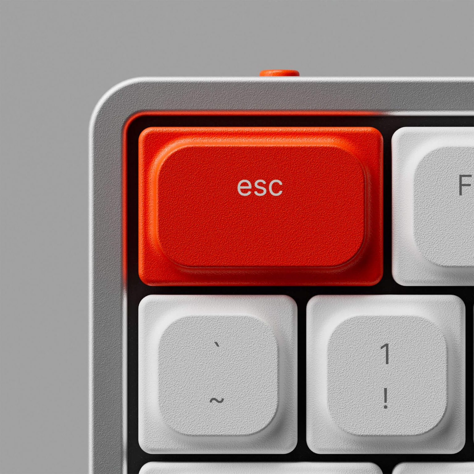The Knob 1 low-profile keyboard / peopleofdesign