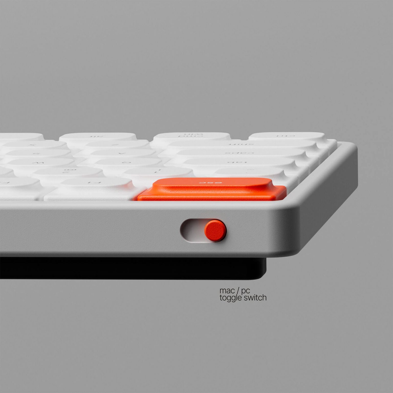 The Knob 1 low-profile keyboard / peopleofdesign