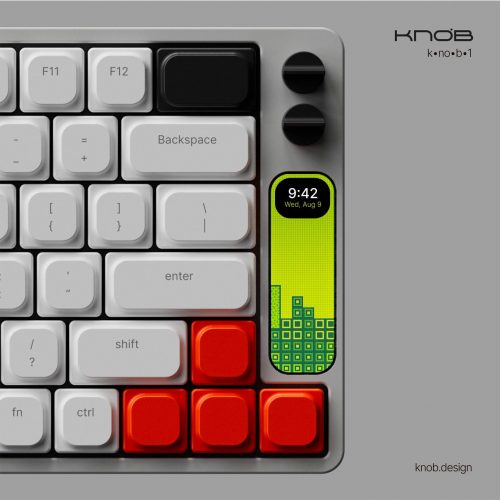 The Knob 1 low-profile keyboard / peopleofdesign