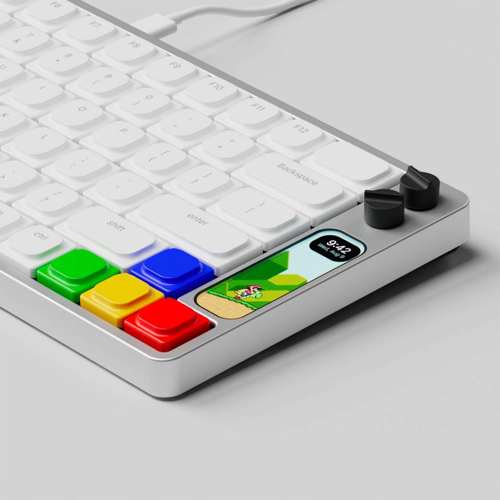 The Knob 1 low-profile keyboard / peopleofdesign